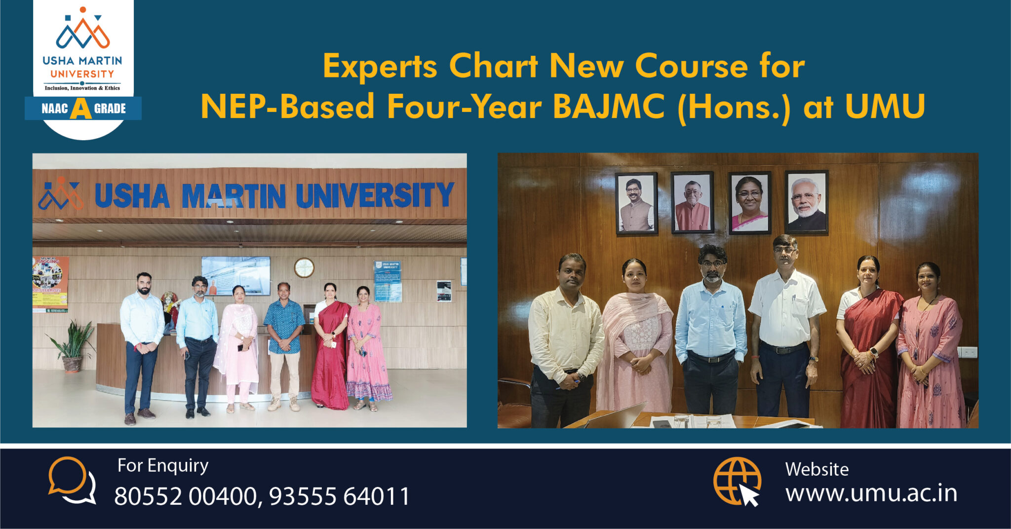 Experts Chart New Course for NEP-Based Four-Year BAJMC (Hons.) at UMU